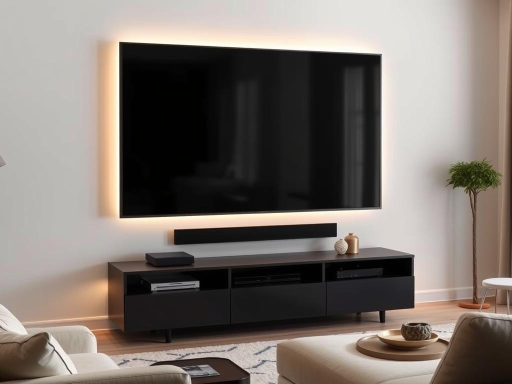 What Size Media Console for 85 Inch TV: Dimensions Guide – HOULTE